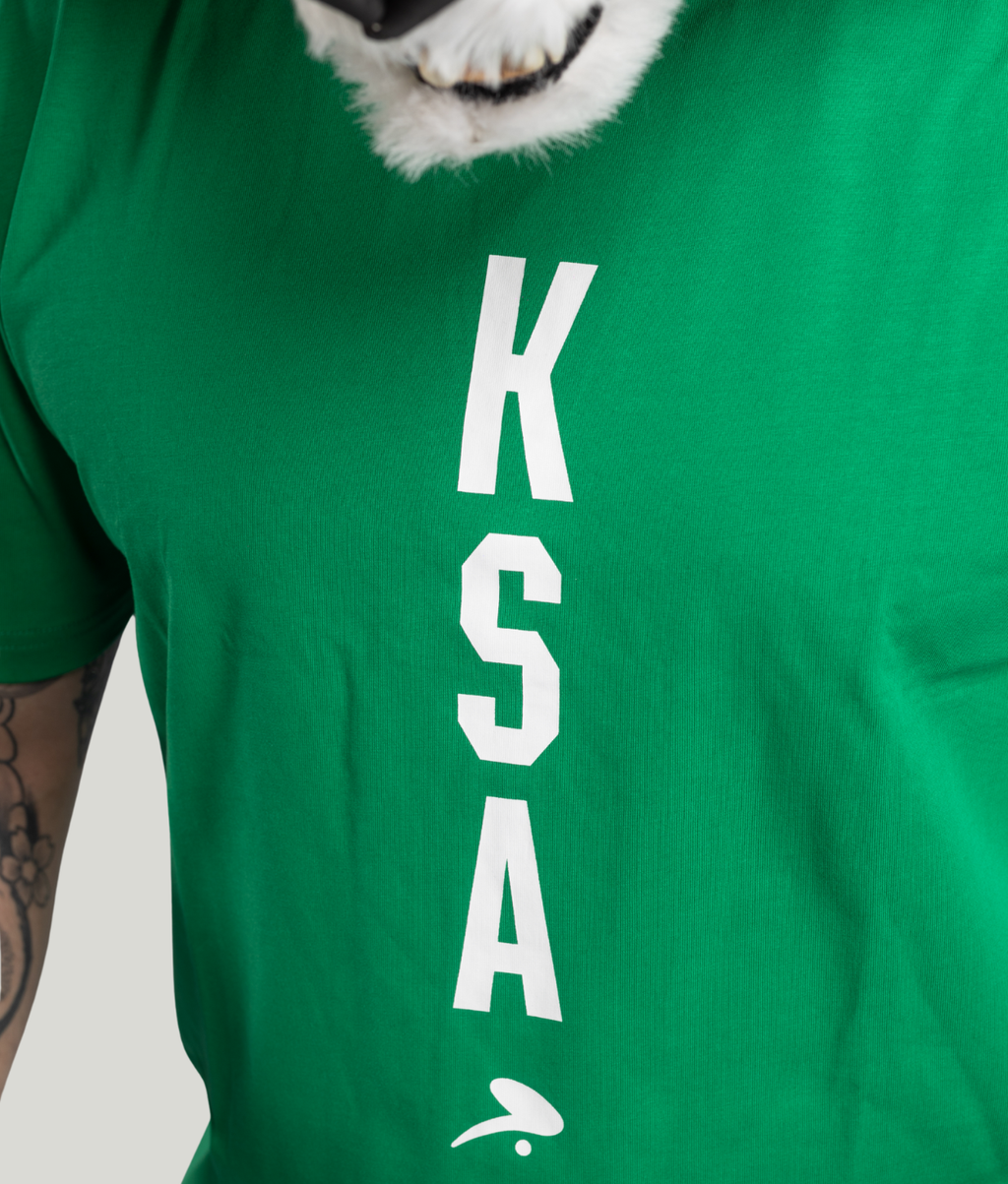 KSA Flag T-shirt | GYMKUMA